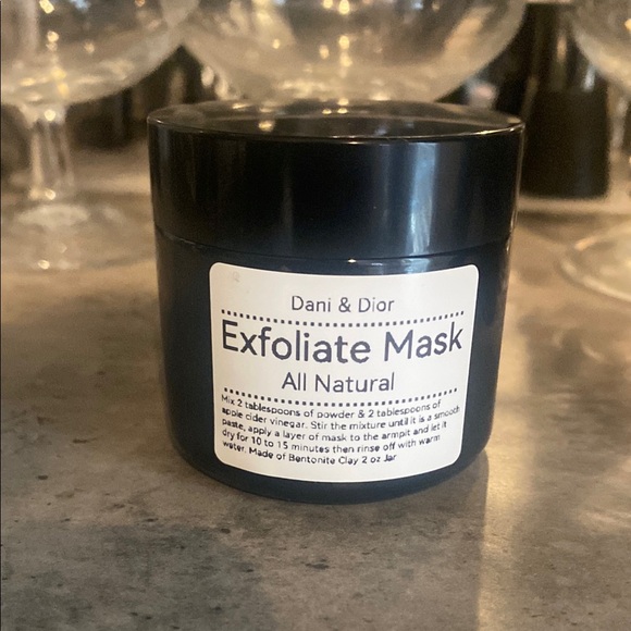 Skincare | Exfoliate Mask For Natural Deodorant Prep Use Homemade 2oz ...